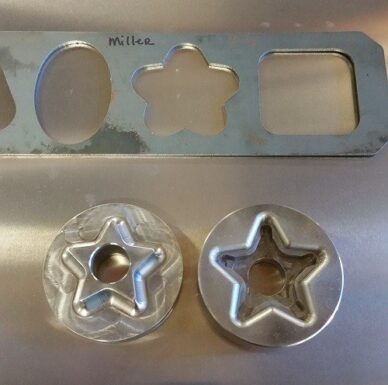 STAR Shaped dimple die - Rogue Fabrication