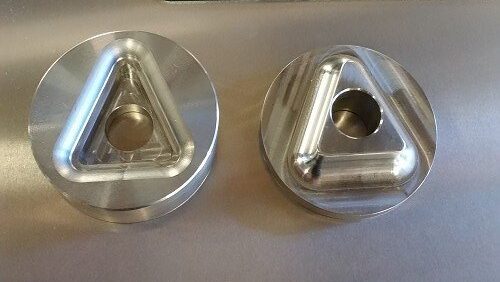 TRIANGLE Shaped dimple die - Rogue Fabrication