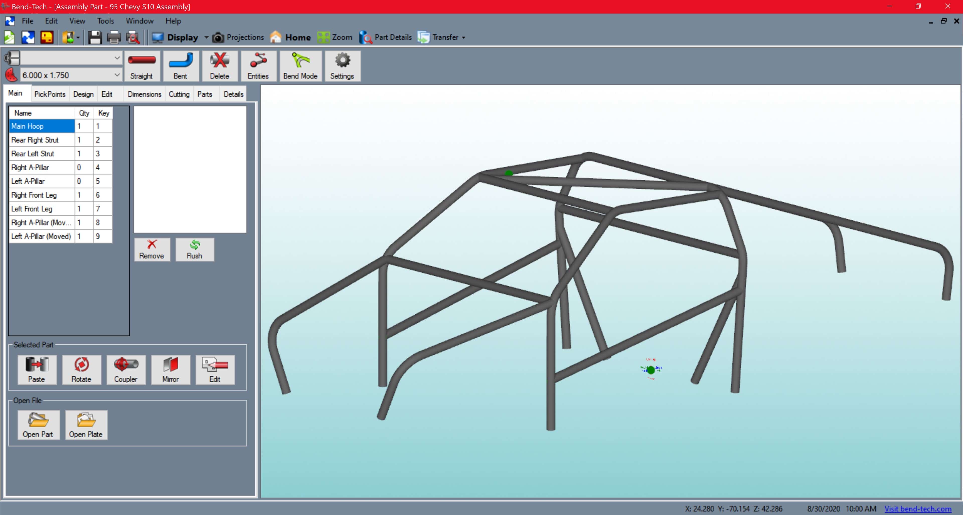Bend Tech Tube Bending Software - Rogue Fabrication