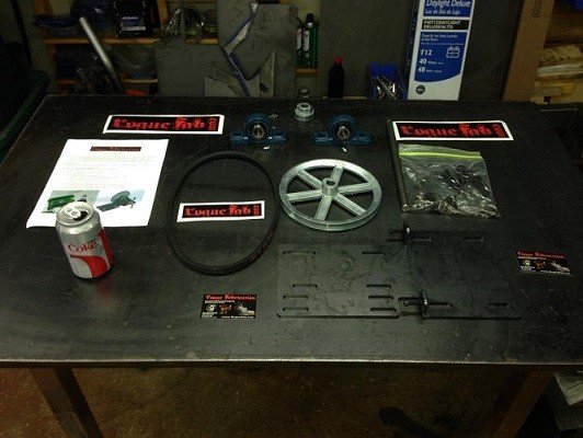 Drill Press Reduction (4:1) Kit, lower RPM, more torque! - Rogue ...