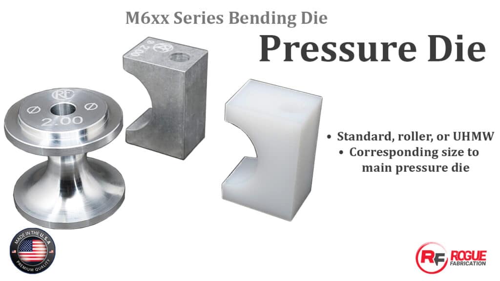 2.0" Round Tube Die Bundle (7/8 Pin) - Rogue Fabrication