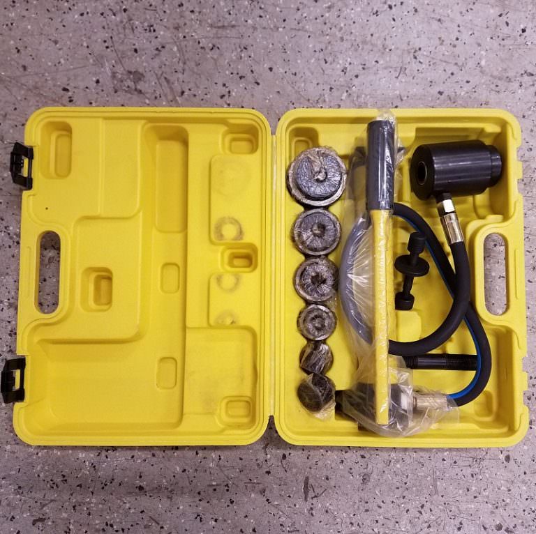 Portable Hydraulic Dimple Die Press/puller, 10 TON - Rogue Fabrication