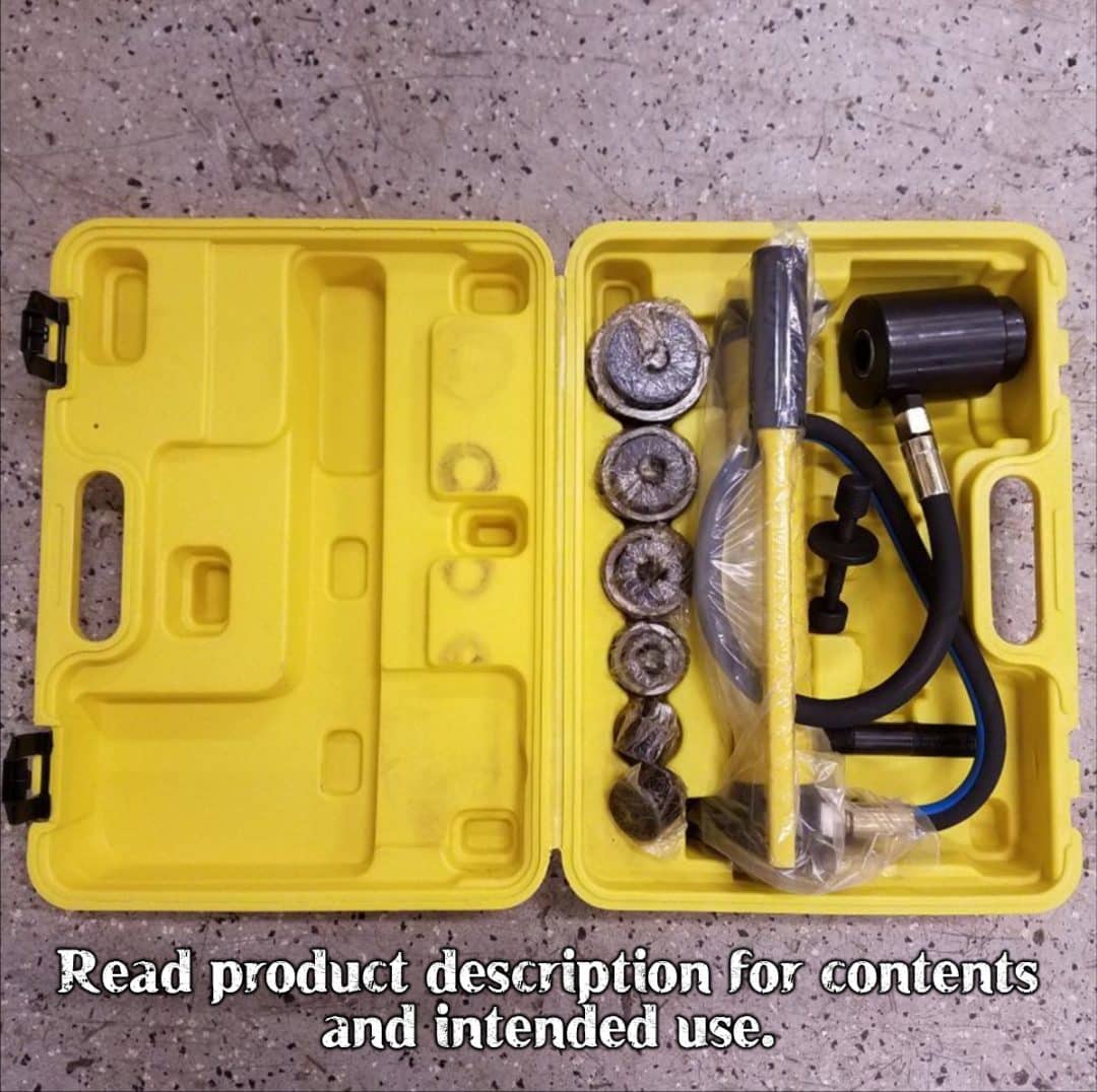 Portable Hydraulic Dimple Die Press/puller, 10 TON - Rogue Fabrication