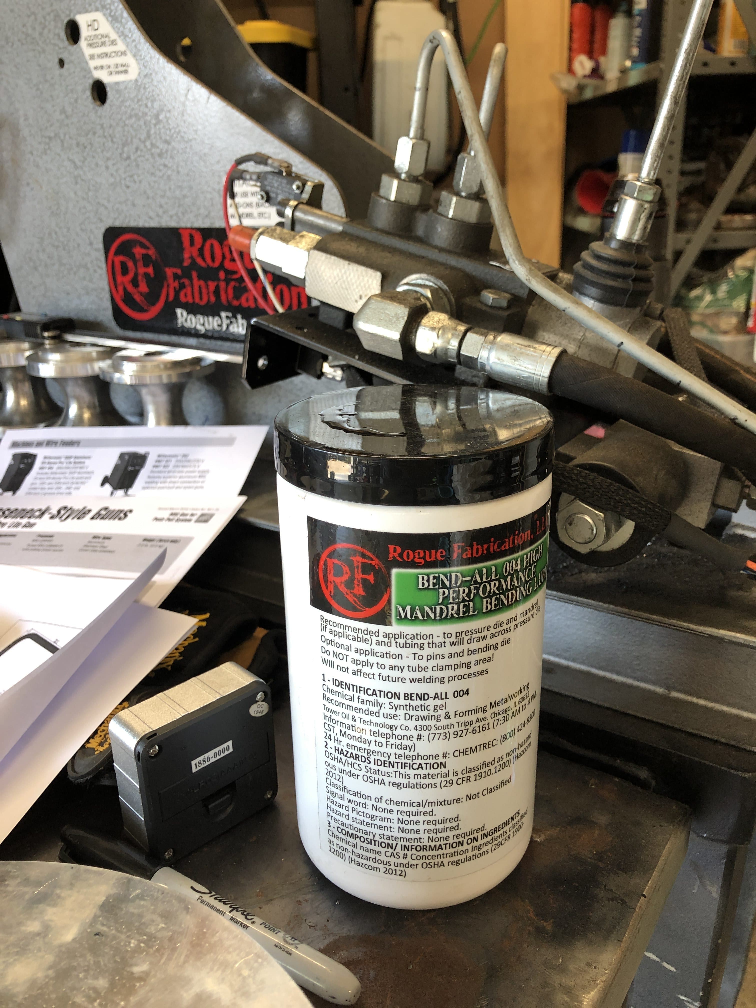 Lubrication for tube bending & cold forming, Bend All 004 (Steel ...