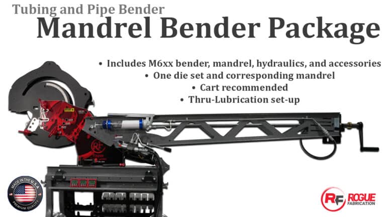 M600 Mandrel Tubing and Pipe Bender - Rogue Fab