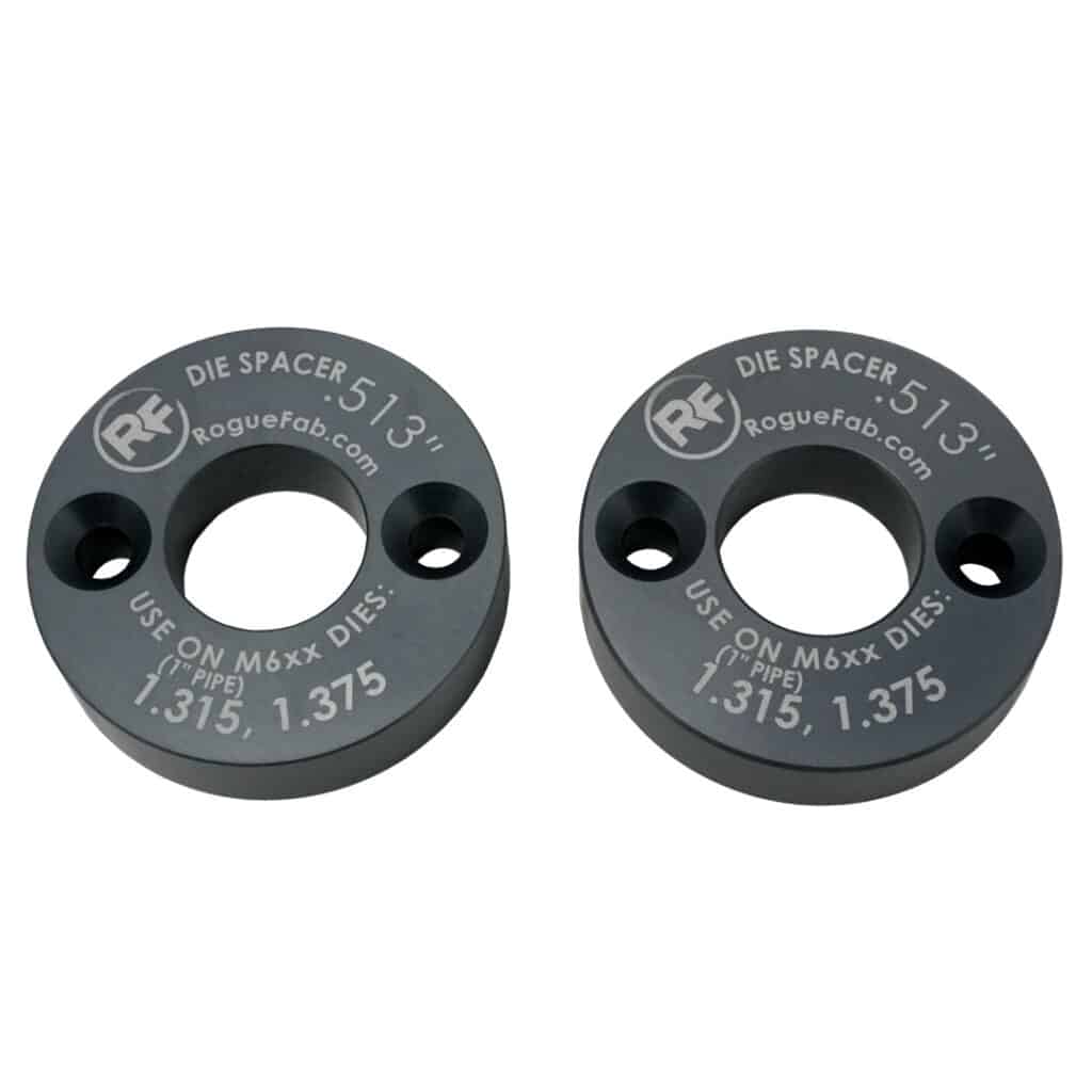 1.315" (1" Pipe) Round Pipe Die Bundle (7/8 Pin) - Rogue Fabrication