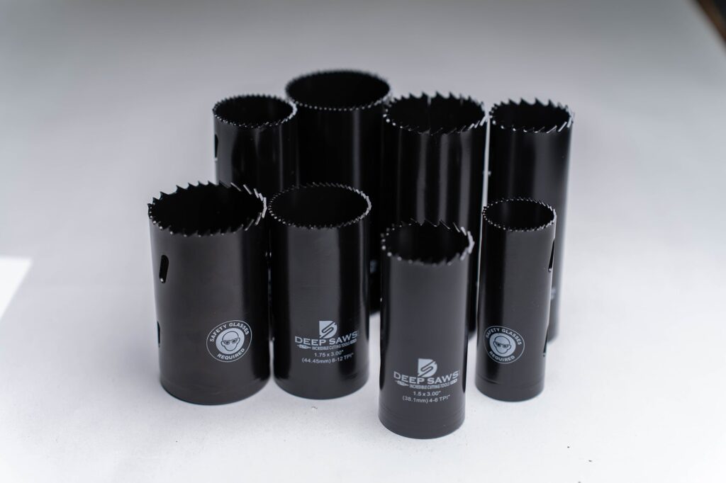 3 Inch Deep Fine Tooth Hole Saws - Rogue Fabrication