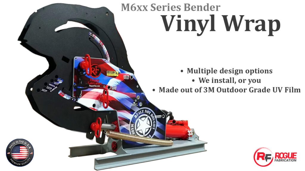 M601/605/625 Bender Vinyl Wrap Graphics (Current Machines) "SWAG ...