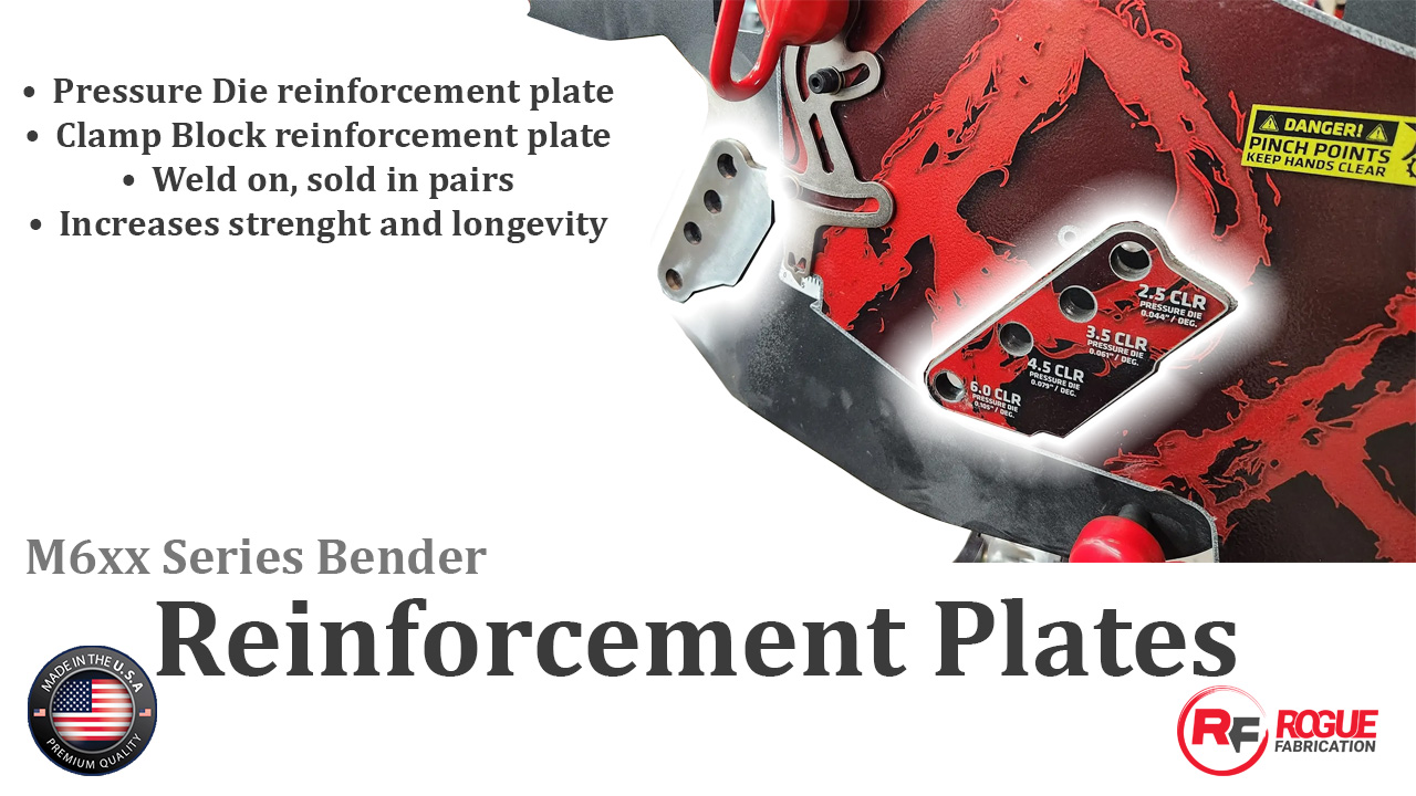 M600 Series Reinforcement Plates - Rogue Fabrication
