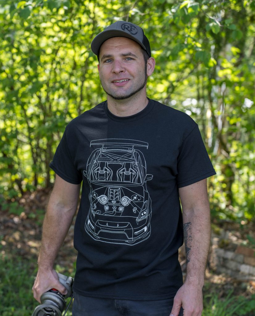 GTR Turbo T Shirt SWAG Rogue Fabrication