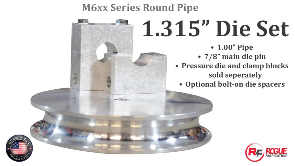 Pipe Bending Dies - Rogue Fabrication