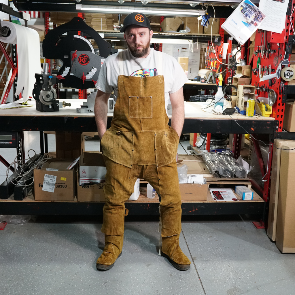 Split Leg Welder's Bib/Apron *SWAG* - Rogue Fabrication