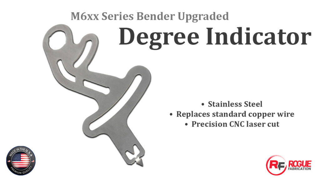 Stainless Steel Degree Indicator Upgrade - Rogue Fabrication