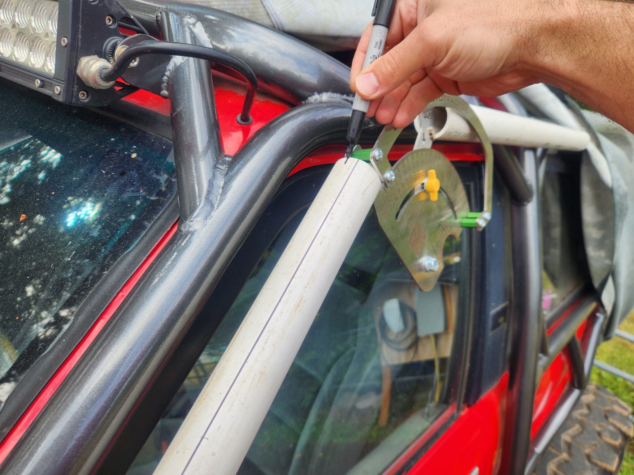 Prototractor - Tube bending protractor that builds your prototype ...